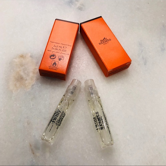 Hermes | Other | Herms Duo Fragrance Sample Set Twilly Dherms | Poshmark